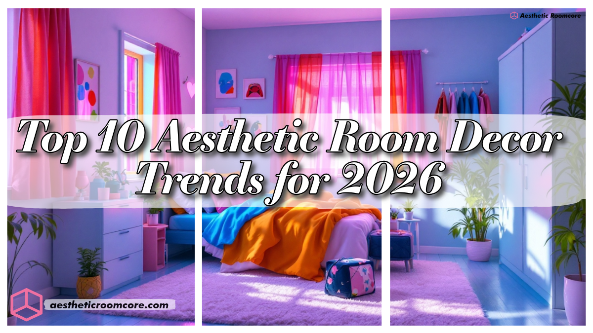 Top 10 Aesthetic Room Decor Trends for 2026 | Aesthetic Roomcore