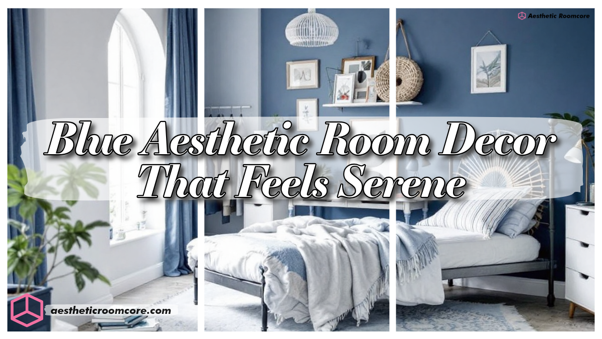 Blue Aesthetic Room Decor That Feels Serene | Aesthetic Roomcore