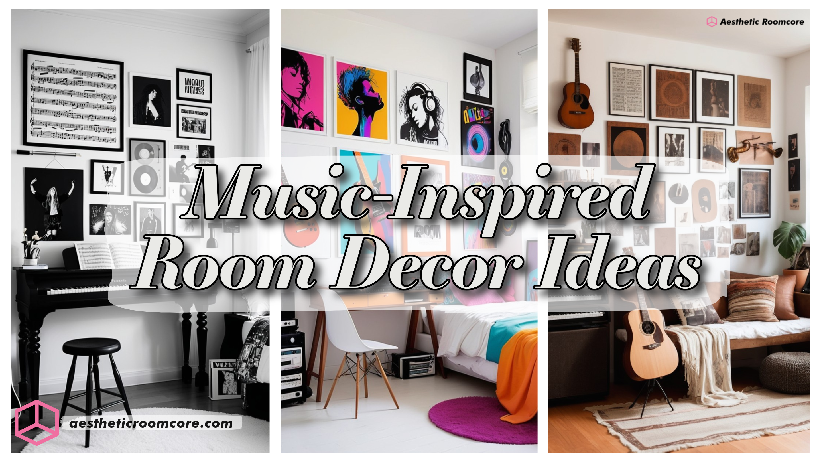 Music Room Theme | Music-Inspired Room Decor | Aesthetic Roomcore