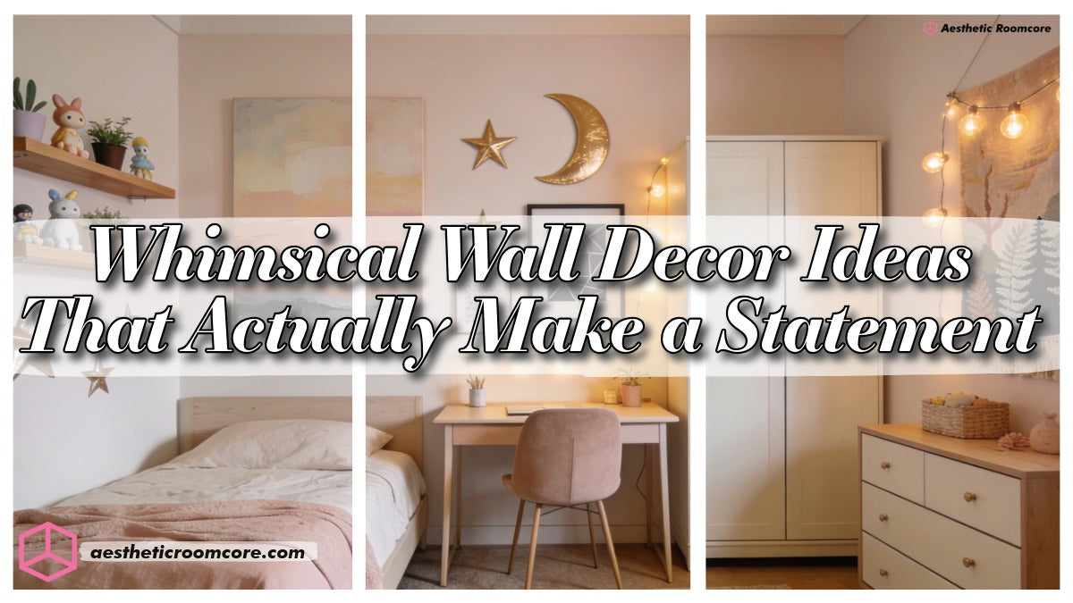 Whimsical Wall Decor Ideas That Actually Make a Statement | Aesthetic ...