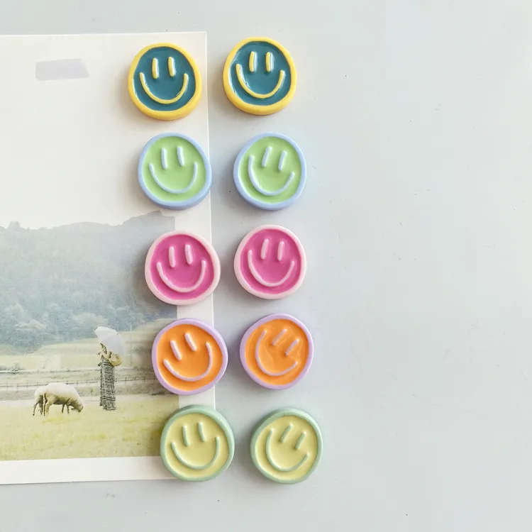 Smiley Message Board Magnets | Aesthetic Room Decor
