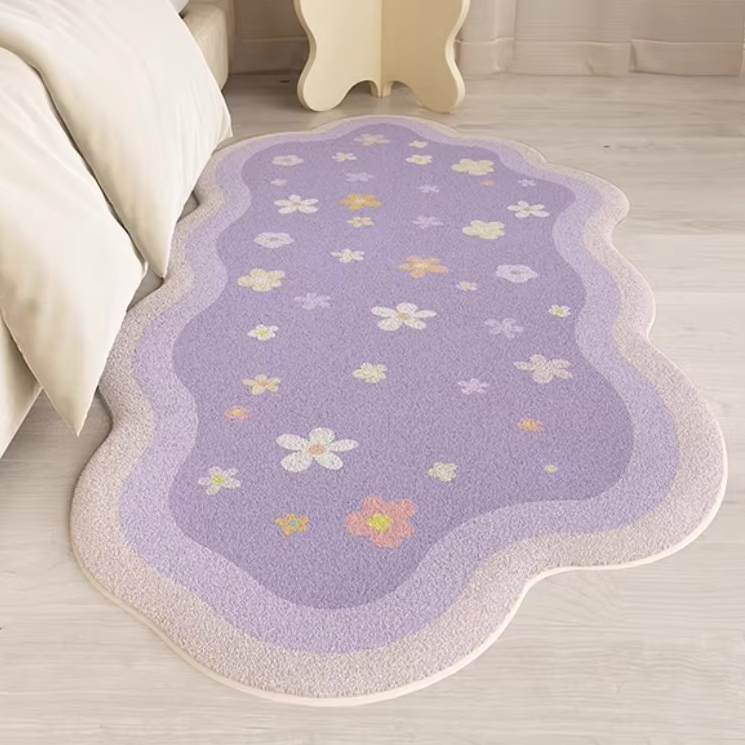 Soft Plush Spring Vibes Rug | Aesthetic Roomcore