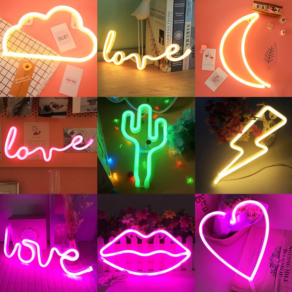 Aesthetic Room Wall Decor | Aesthetic Neon Light